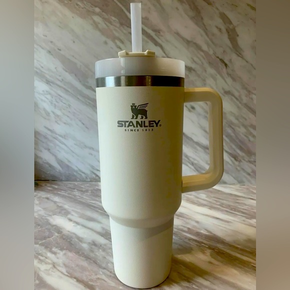 Stanley | Kitchen | Cream Stanley 4 Oz Adventure Quencher Tumbler ...